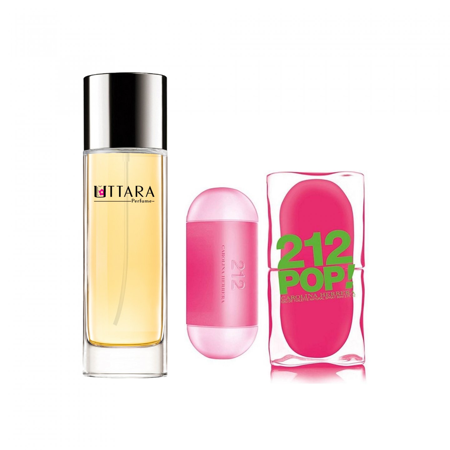 212 Pop! Carolina Herrera 30ml 2:1 | Wanita | Uttara Perfume